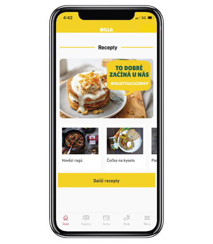 Stáhněte si aplikaci BILLA a objevte její výhody | BILLA